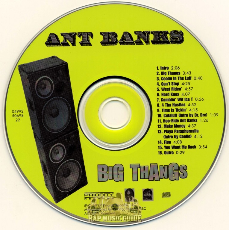Ant Banks - Big Thangs: CD | Rap Music Guide